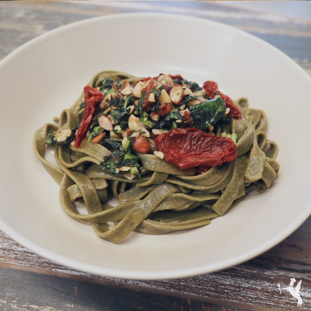 Sicilian Ancient Grain Pasta with Almond Pesto - Producers Stories
